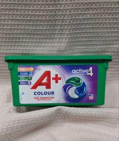 Капсулы для стирки Ariel, active 4, 22 шт
