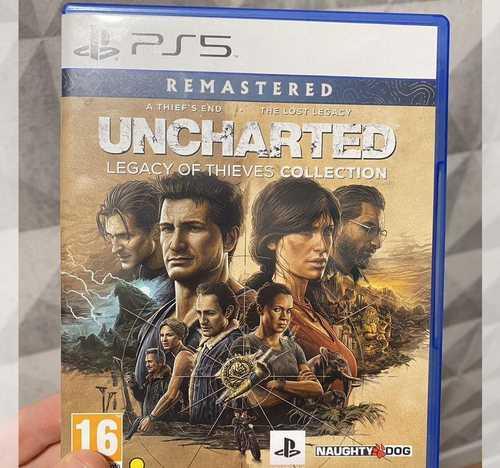 Игра Uncharted коллекция PS 5