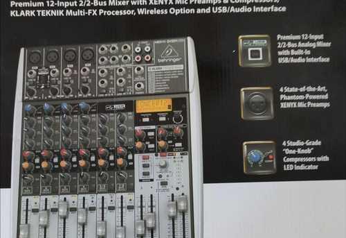 Микшерный пульт behringer xenyx QX1204USB