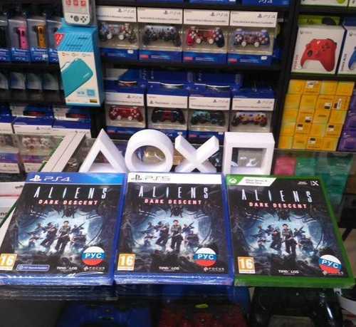 Игра на диске Aliens: Dark Descent PS4/PS5/XBox