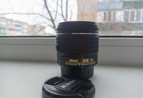 Объектив Nikon 18-55mm AF-P 1:3.5-5.6 G VR