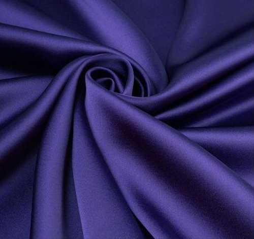 Ткань Атлас стрейч -Фиолетовый-Бежевый-Лиловый