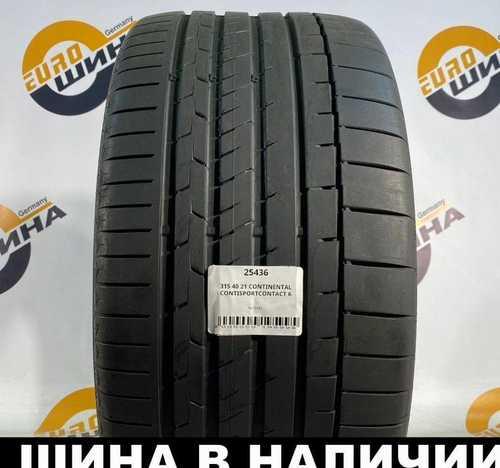 Continental ContiSportContact 6 315/40 R21 121Y