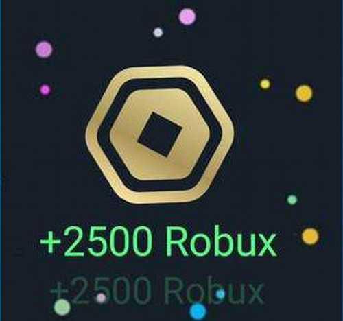 2500 Робуксов в Roblox