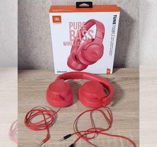 Проводные   Bluetooth наушники JBL tune 700BT