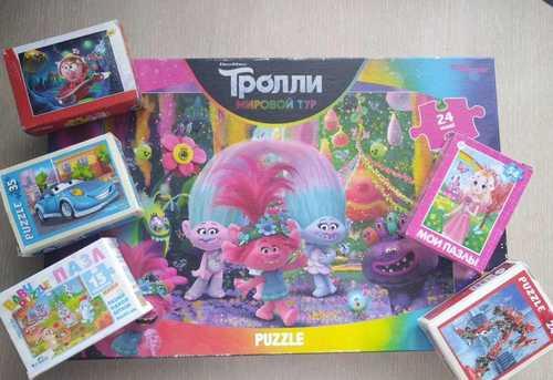 Пазлы разные