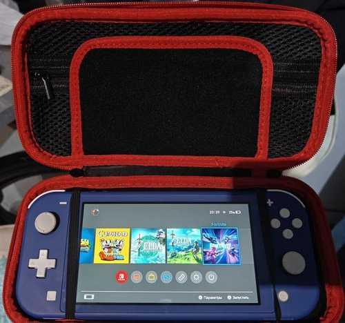 Nintendo switch lite прошитая 256