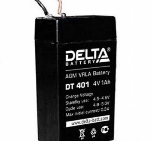 Аккумуляторная батарея Delta DT 401