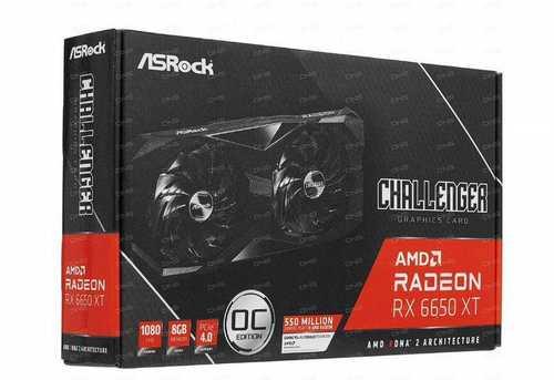 Б/у видеокарта ASRock AMD Radeon RX 6650 XT 8Gb