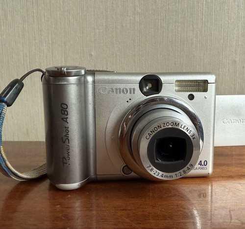 На ремонт Фотоаппарат Canon PowerShot A80