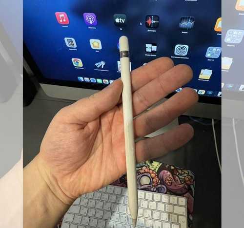 Стилус apple pencil 1