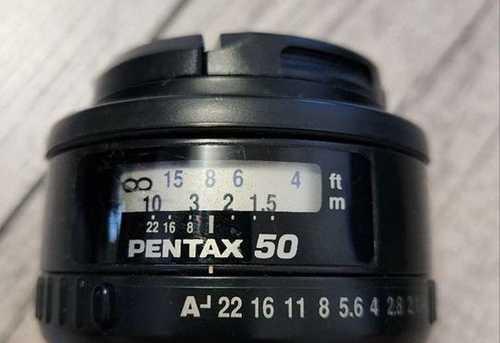 Обьектив Pentax-FA 1.4 50mm SMC