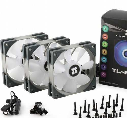 Вентиляторы 120мм Thermalright TL-R12 RGB 2шт новы