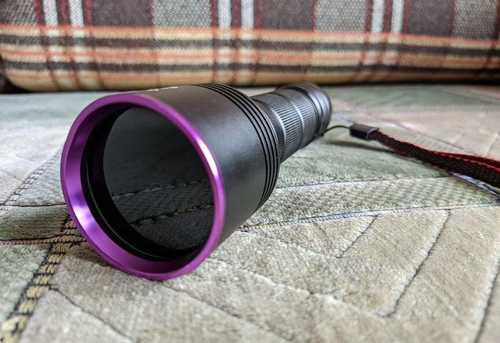 Фонарь ультрафиолетовый UV 365нм 20w + кейс + акб