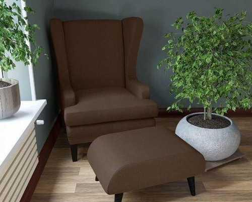 Комплект мягкой мебели Оскар (кресло и пуф)