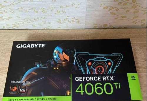 Видеокарта gigabyte GeForce RTX 4060 Ti gaming OC