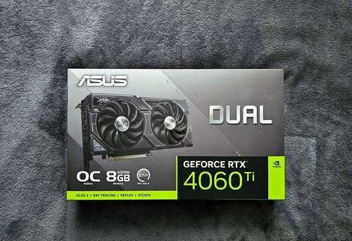 Видеокарта Asus Nvidia RTX 4060 ti 8gb OC