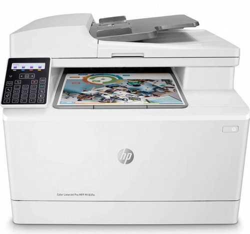 Мфу лазерное HP M183fw, цветное, А4