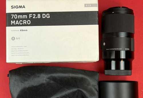 Sigma 70mm f/2.8 Art DG Macro (id 52123) Sony E
