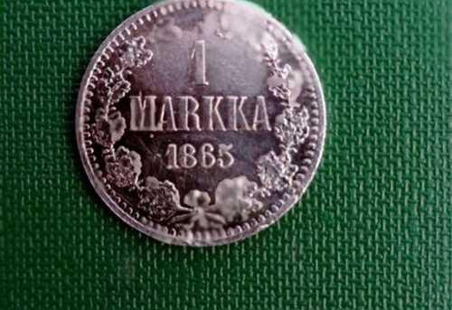 Серебряные монеты русская Финляндия