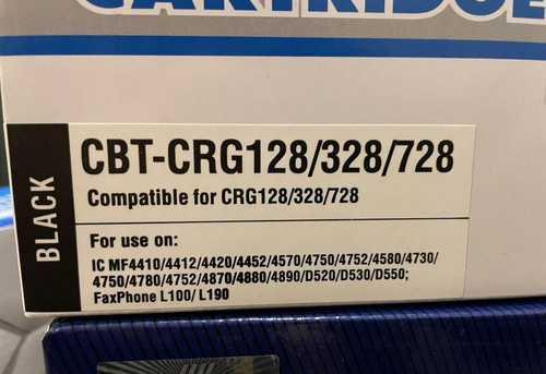 Картридж лазерный CBT-CRG128/328/728