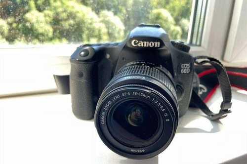 Canon EOS 60 D б/у пробег 8 000 кадров