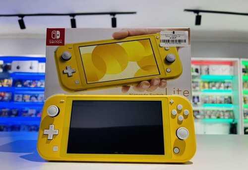 Прошитая Switch lite NEW желтый +128гб