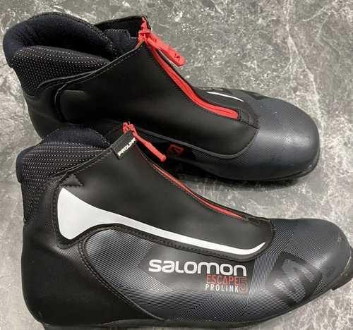 Лыжные ботинки Salomon prolink NNN, размер 42