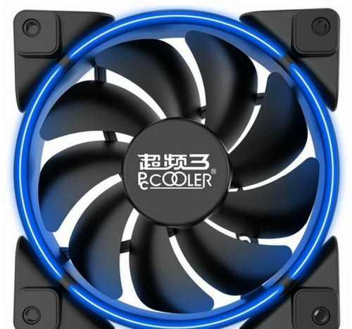 Вентилятор корпусный PCCooler corona blue