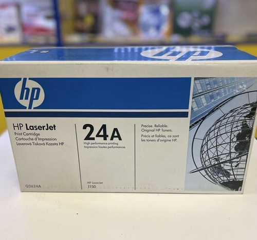 Картридж HP 24A Q2624A, оригинальный, новый