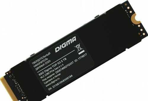 SSD накопитель Digma Top G3 dgst4002TG33T 2тб, M.2