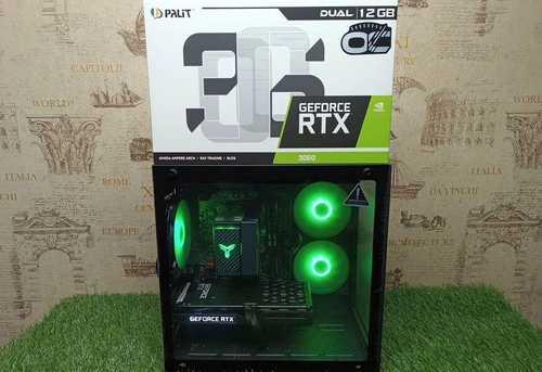 Новый игровой компьютер Ryzen 5 + RTX 3060 12gb