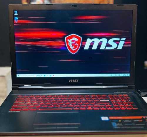 Мощный Игровой Ноутбук MSI 17,3",i7,GTX