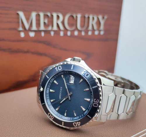 Часы Швейцария Mercury MEM464-SS-9