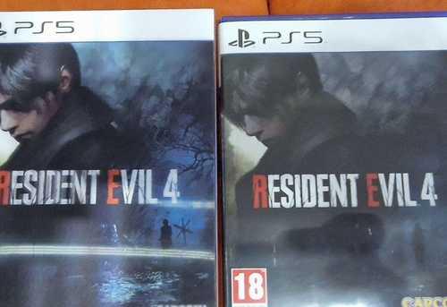 Resident evil 4 remake PS5 steelbook