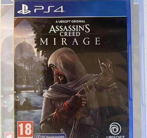 Диск (игра) Assassins mirag на PS4 и PS5