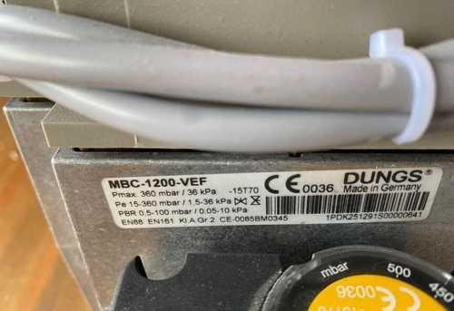 Газовый Мультиблок Dungs MBC 1200 VEF