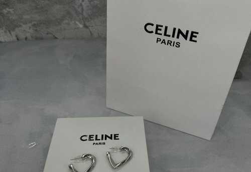 Серьги celine