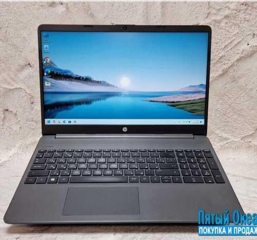 Ноутбук HP 15S, Celeron N4020, DDR4 8Gb, SSD, UHD