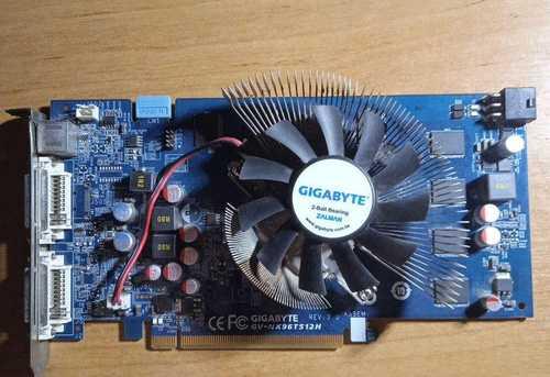 Видеокарта nvidia GeForce 9600gt 512gb