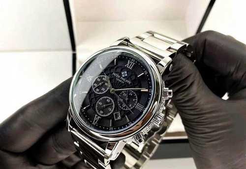 Часы мужские Patek.P Silver Black