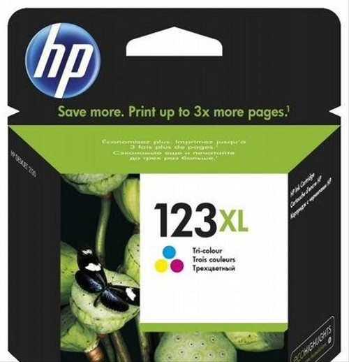 Картридж для принтера HP 123XL F6V18AE цветной