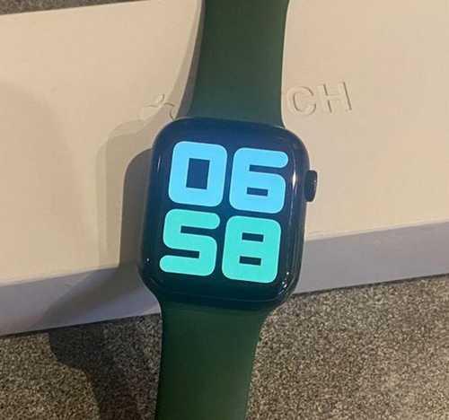 Часы Apple Watch 7 45 mm Ростест