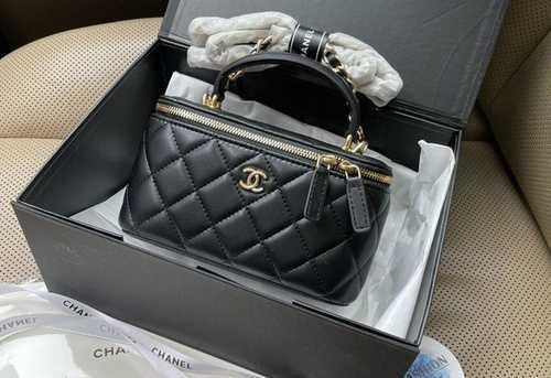 Стеганая сумка Chanel Vanity Black
