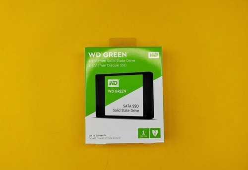 SSD диск 1TB (тб) WD green новый с гарантией