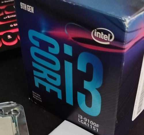 Процессор intel core i3 9100f BOX BX8068439100F