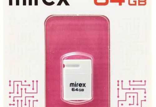 Флешка 64 гб USB Mirex minca white