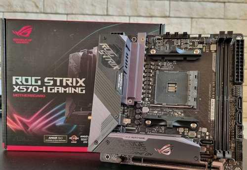 Материнская плата mini-ITX asus ROG strix X570-I