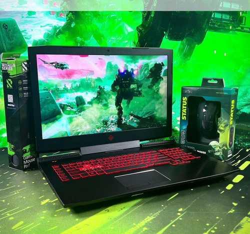 Игровой ноутбук HP Omen 17 / GTX 1050 / i7