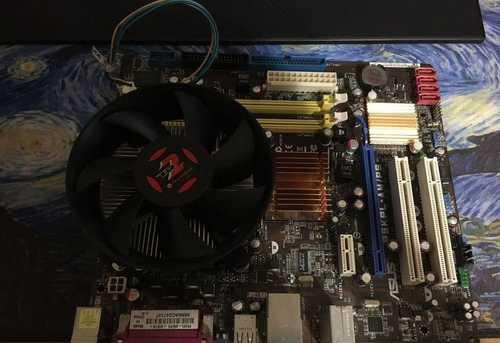 Материнская плата asus P5KPL-AM/PS с Intel Pentium